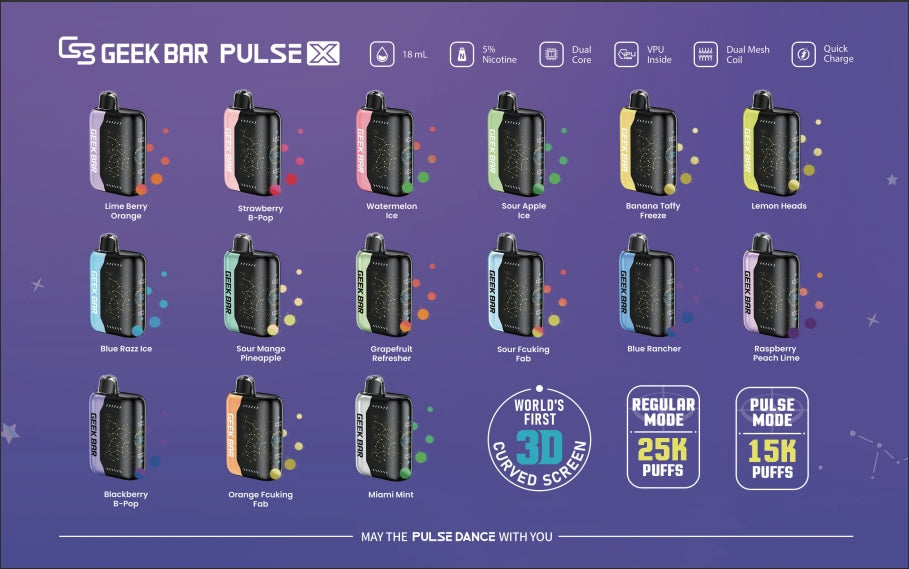 Geek Bar Pulse X 25000 – The Vape Queen
